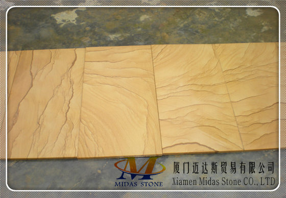 Rock Face Yellow Sandstone/ Yellow Sandstone Wall Tiles