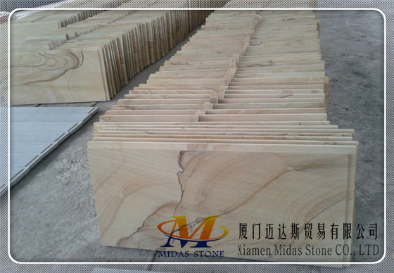 Rock Face Yellow Sandstone/ Yellow Sandstone Wall Tiles