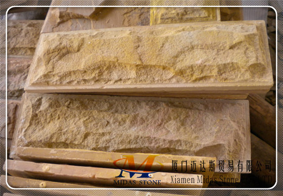 Rock Face Yellow Sandstone/ Yellow Sandstone Wall Tiles