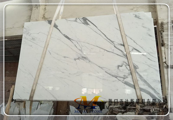 Italia White Marble Slabs/ Arabeseato Carrara Marble Slabs/ Calacatta Slabs