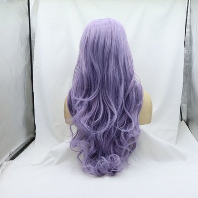 irisbobs Hand-woven front lace chemical fiber wig matte high temperature silk long straight hair comfortable s11