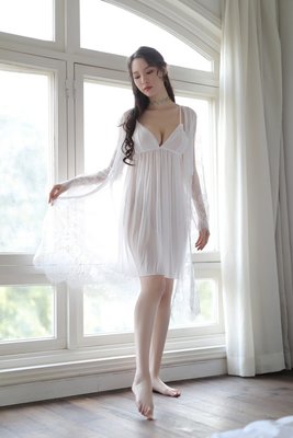 Sexy Hot Transparent Babydoll Set Lingerie Women Sex Underwear women's pantiesSatin gloss, elastic, soft lingerie