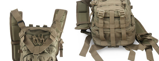Verstellbarer aufgefüllter Bügel-Taschen-taktischer Riemen-Rucksack für Ausrüstung im Freien