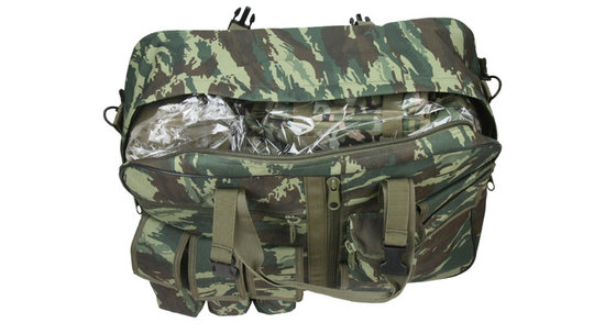 Reise-im Freien taktische Kuriertasche mit zwei vorderen breiten Reißverschluss zugemachten Taschen