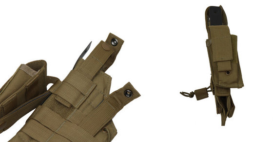 As caixas de arma táticas ambidextras modulares escolhem o malote do mag para a munição