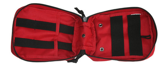Sätze und Taschen der Safty-Gang-rote ersten Hilfe einfach, mit Molle-gewebtem Material zu tragen
