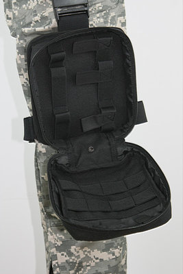 Gerätetasche 18X19CM erster Hilfe, doppelter Reißverschluss-Erstversorger-medizinische Taschen
