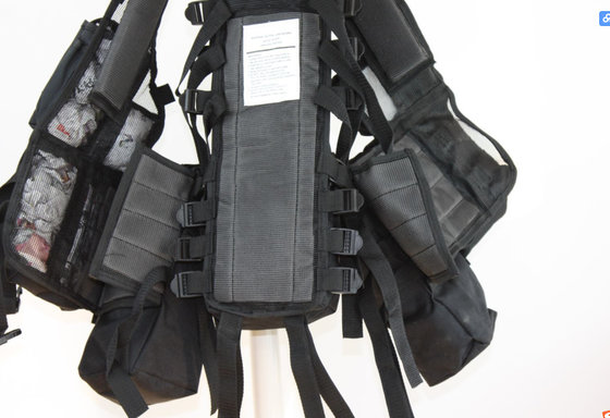 Anti- Psychiaters-leichte taktische Weste, schwarze taktische ballistische Weste