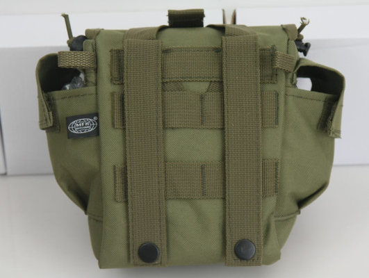 Aleta militar da maleta de ferramentas do grampo do cabo de Lastic sobre o projeto com liberação de Velcro e de curvatura