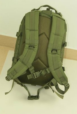 Kampieren, Trekkings-militärischen überschüssigen Rucksack mit verstellbaren Schultergurten wandernd