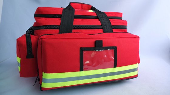 Medizinische Taschen der stoßsicheren ersten Hilfe mit 5 Abschnitt-Zentralfach