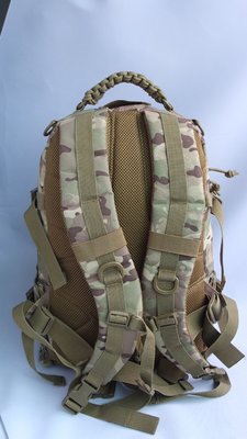 Große Kapazität multi Rucksack Camo-Wüsten-Digital Camo mit doppelten Reißverschlüssen
