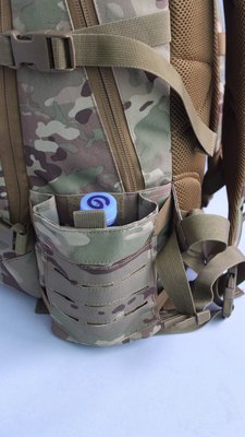 Große Kapazität multi Rucksack Camo-Wüsten-Digital Camo mit doppelten Reißverschlüssen