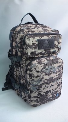 Flammhemmendes Militär tarnt Rucksack mit justierbaren Seitenschnallen