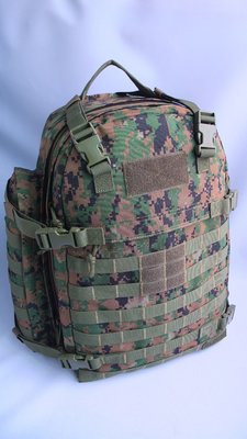 Der taktischer Gang Moll Militär-geräumige vordere Tasche des Camo-Tagrucksack-