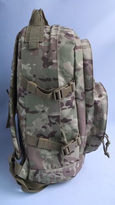 Multi militärische taktische Rucksäcke Camo mit Grap-Spitzen-Griff und justierbaren Seitenschnallen