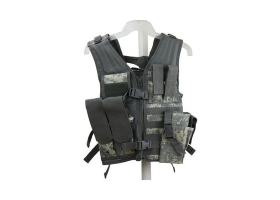Hochleistungs-Polyester-Militärplatten-Fördermaschinen-Weste mit Molle-Bügeln