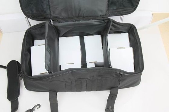 Saco de Duffle militar do preto da grande capacidade para a viagem interurbana