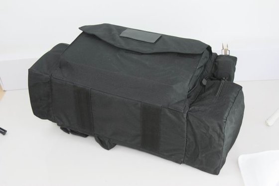 Polyester-leichter taktischer Kleidersack, Hartfaser-unterer schwarzer taktischer Kleidersack