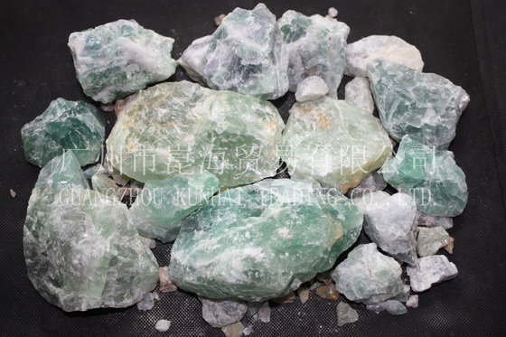 Acid Grade Fluorspar Lumps CaF2 90% Fluorite Ore For Cement Industry