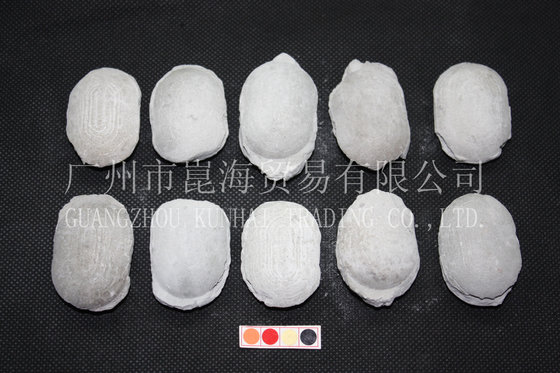 CaF2 75% Fluorspar Briquette For Chemical Industry , Mineral Fluorite