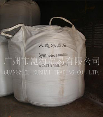 Fluorine Chemicals 53% Na3AlF6 / Synthetic Cryolite For Aluminum Production