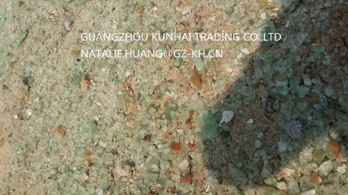 CaF2 90% Mineral Fluorite Sand For White Cement Industry 0-20mm