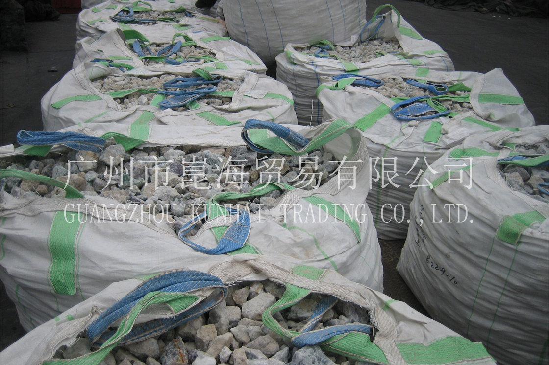 CaF2 60% Fluorite Mine / Metallurgical Fluorspar Size 10mm - 80mm