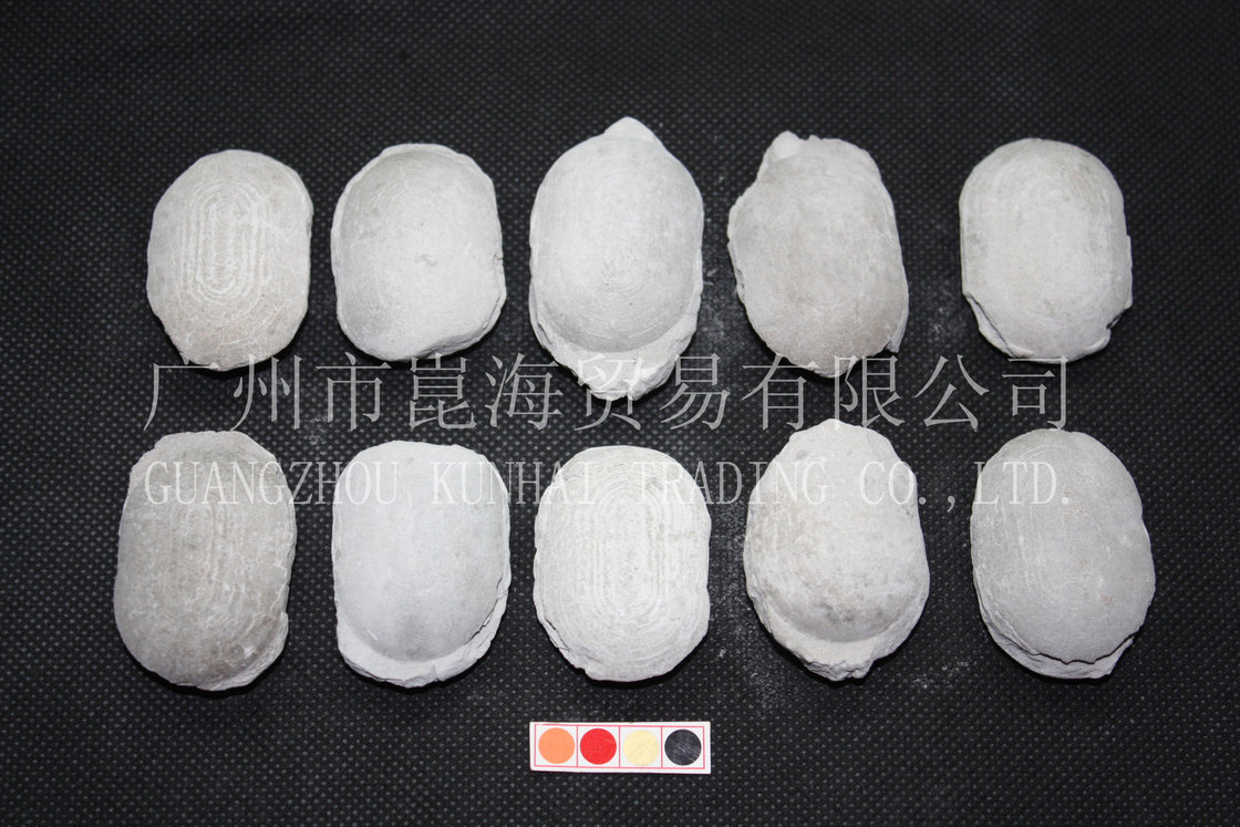 CaF2 75% Fluorspar Briquette For Chemical Industry , Mineral Fluorite