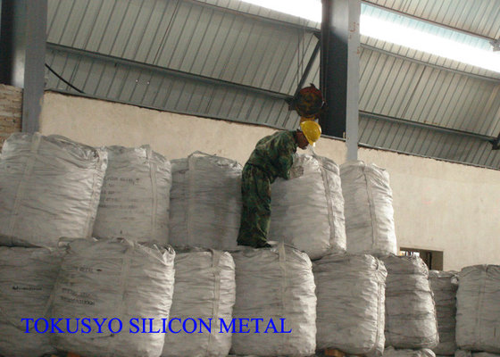 Hard and brittle Silicon Metal 99.6% Min Silicon For Iron Base Alloy Additives