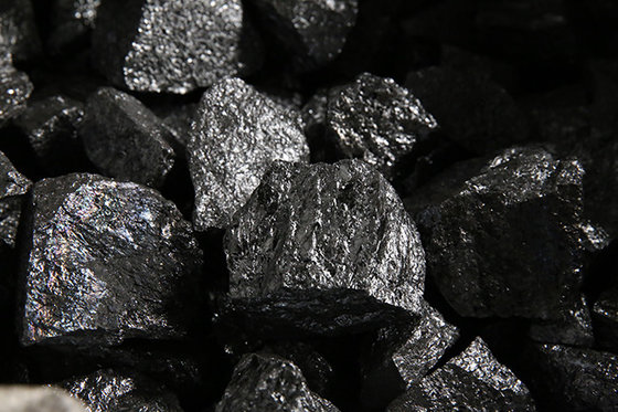 Car Industry Silicon Metal , 553 grade silicon metals for glass / alloy