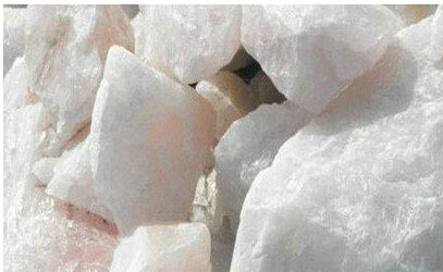 70mm - 100mm Mineral Barite Lumps Non Toxic For Drilling Fluids