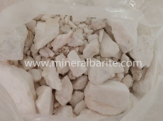 Λευκό 80% ελάχιστο BaSO4 95% ελάχιστο ορυκτό μετάλλευμα βαρυτινών για τις ενώσεις βάριου