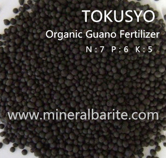 Engrais composé de guano de NPK 7-6-5 Oganic avec du haut azote
