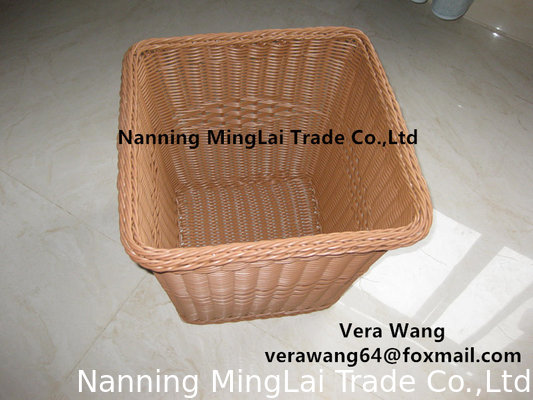 100% Hand weaving Rattan eco-friendly dirty clothes basket /fruit storage basket in supermarket