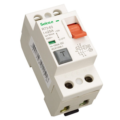 Residual Current Circuit Breaker Overcurrent Protection for Residential / Industrial