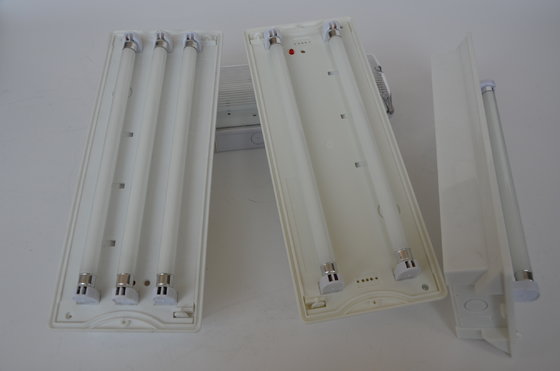 Industrial LED Maintained Emergency Light with PC Housing Metal Gear Tray Material
