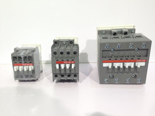 Overload Protection 3 Phase AC Contactor , Electromagnetic AC Unit Contactor