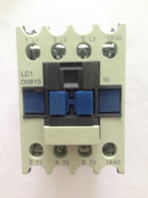 AC Magnetic Contactor with Auxiliary Contact Block  Timer Delay  IEC60947-4-1 Stardand