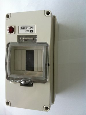 20  - 80 Amp Weatherproof Isolator Switch with 4 Pole IP66 Surface Mount