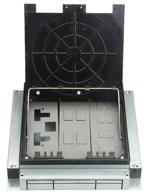 Plastic Electrical Cover Plates Waterproof Floor Box Upward Unscrewing Adjustable