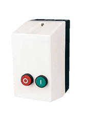 3 Pole Magnetic Starter Switch with 110 / 220 / 380v Main Circuit Rating Voltage