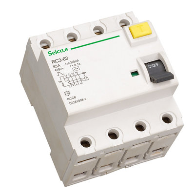 Screw Terminal Residual Current Circuit Breaker , AC Electrical Circuit Breaker Panel 