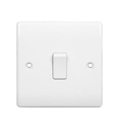 Electrical Wall Single Light Switch Industrial Parts for On Off Operation