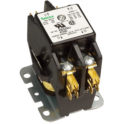 2 Pole Air Conditioning Contactor , 30A 220V  Air Conditioner Magnetic Contactor Parts