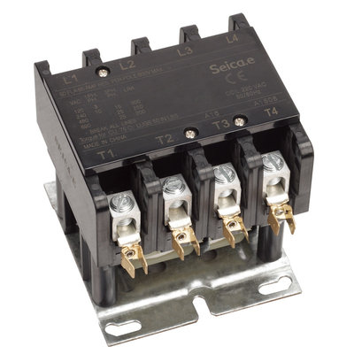50 amp 4 Pole Contactors for Air Conditioner for 50 Hz  / 60 Hz Frequency