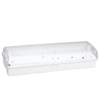 PC Housing Metal Gear Tray IP65 Strip Light for Emergency Automatic Lighting