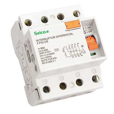 Instantaneous Tripping Residual Current Circuit Breaker 630A Breaking Capacity