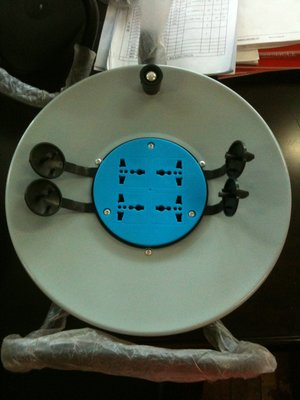 Heat Protection Plastic Electrical Cable Reel , Portable Cable Coiler Reel