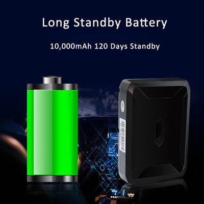 Small 3G GPS Tracker For Car 10,000mAh Battery Easy Installation